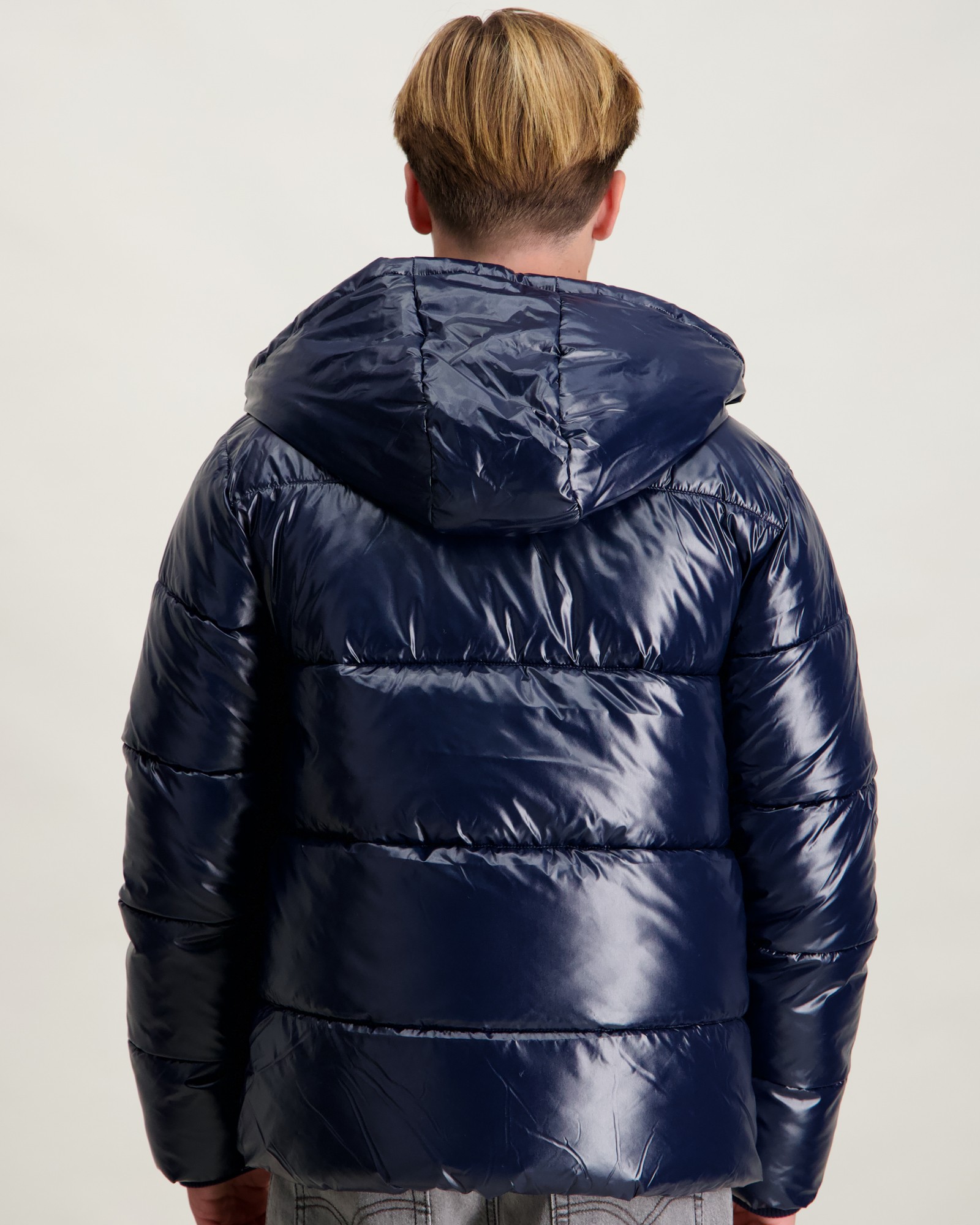 LMTD NLNMAYAR PUFFER JACKET Blå för Kille | Kids Brand Store