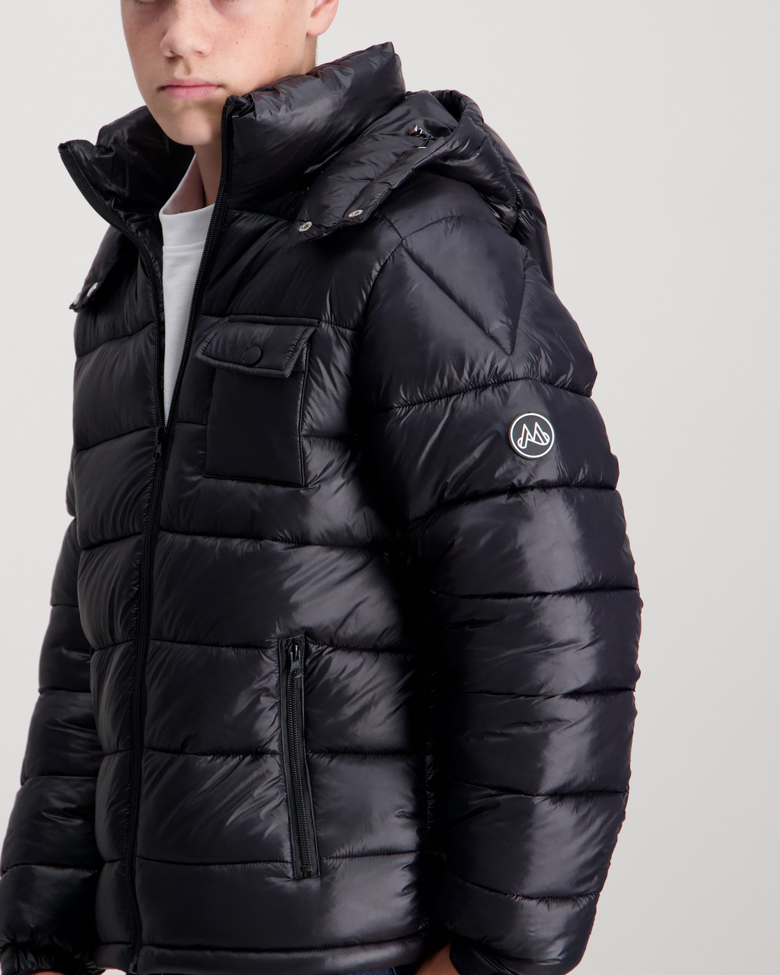 MAGGIORE Puffer Jacket Svart för Kille | Kids Brand Store