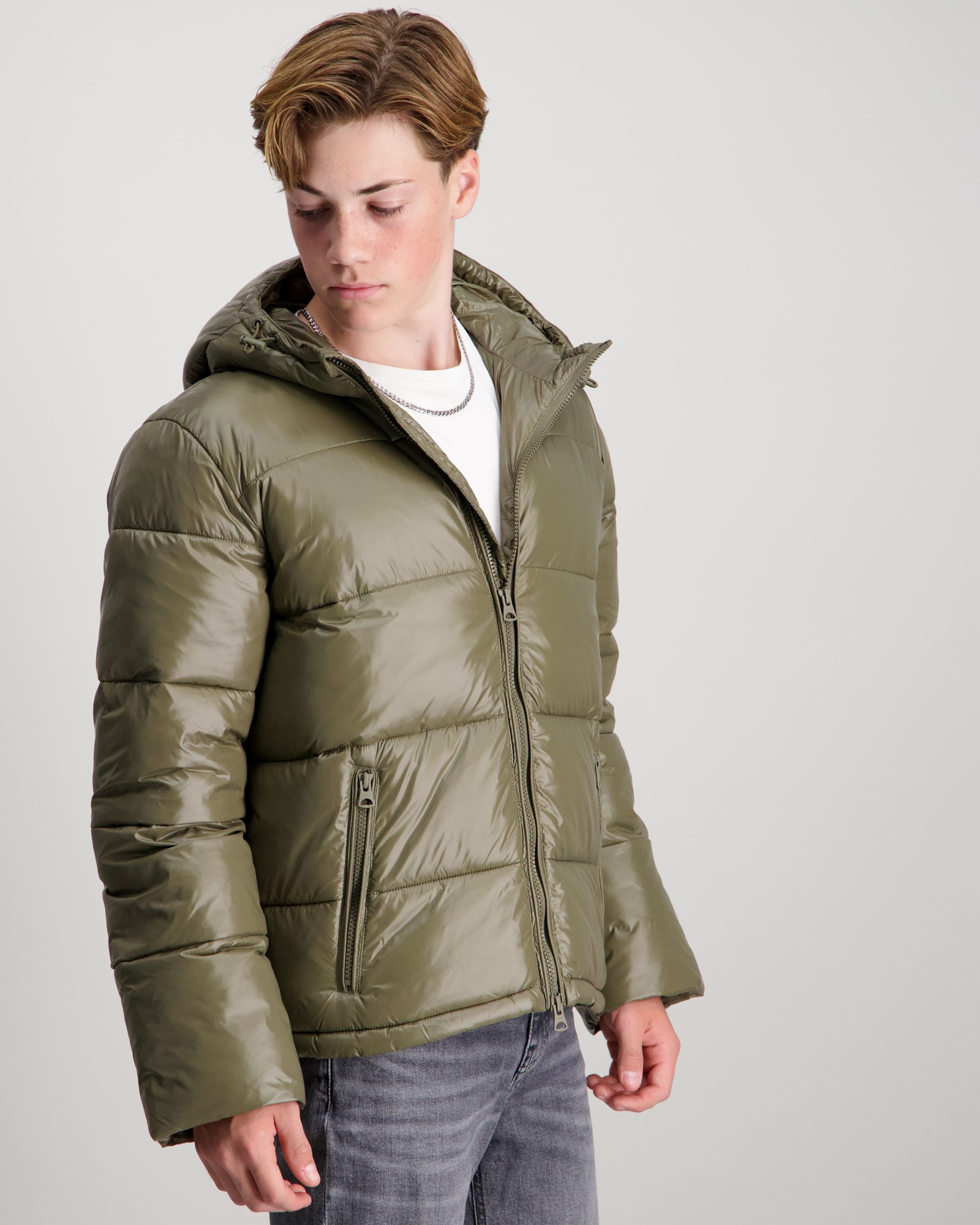 Lexington Milo Down Puffer Jacket Grön för Kille | Kids Brand Store