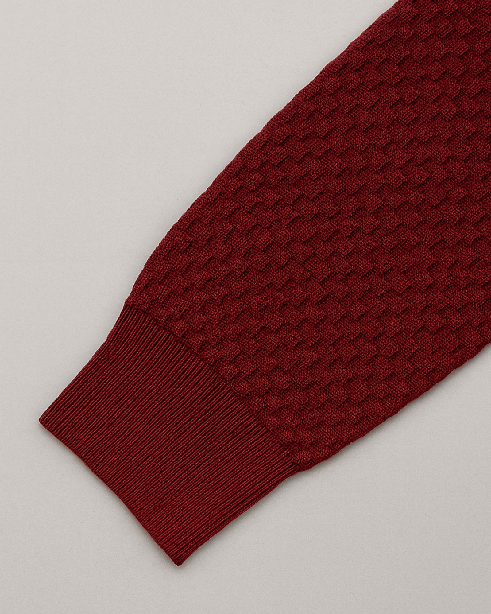 GANT MICRO TEXTURE HALF ZIP Rood voor Jongens | Kids Brand Store