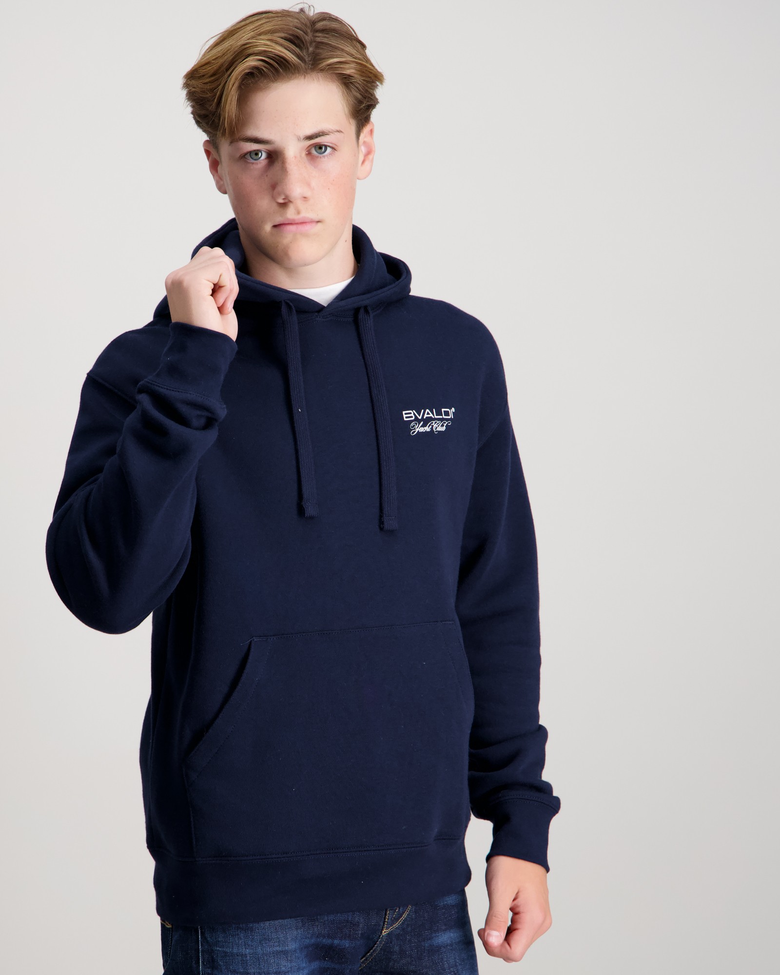 BVALDI cote d'azur club hoodie Blå til Dreng | Kids Brand Store