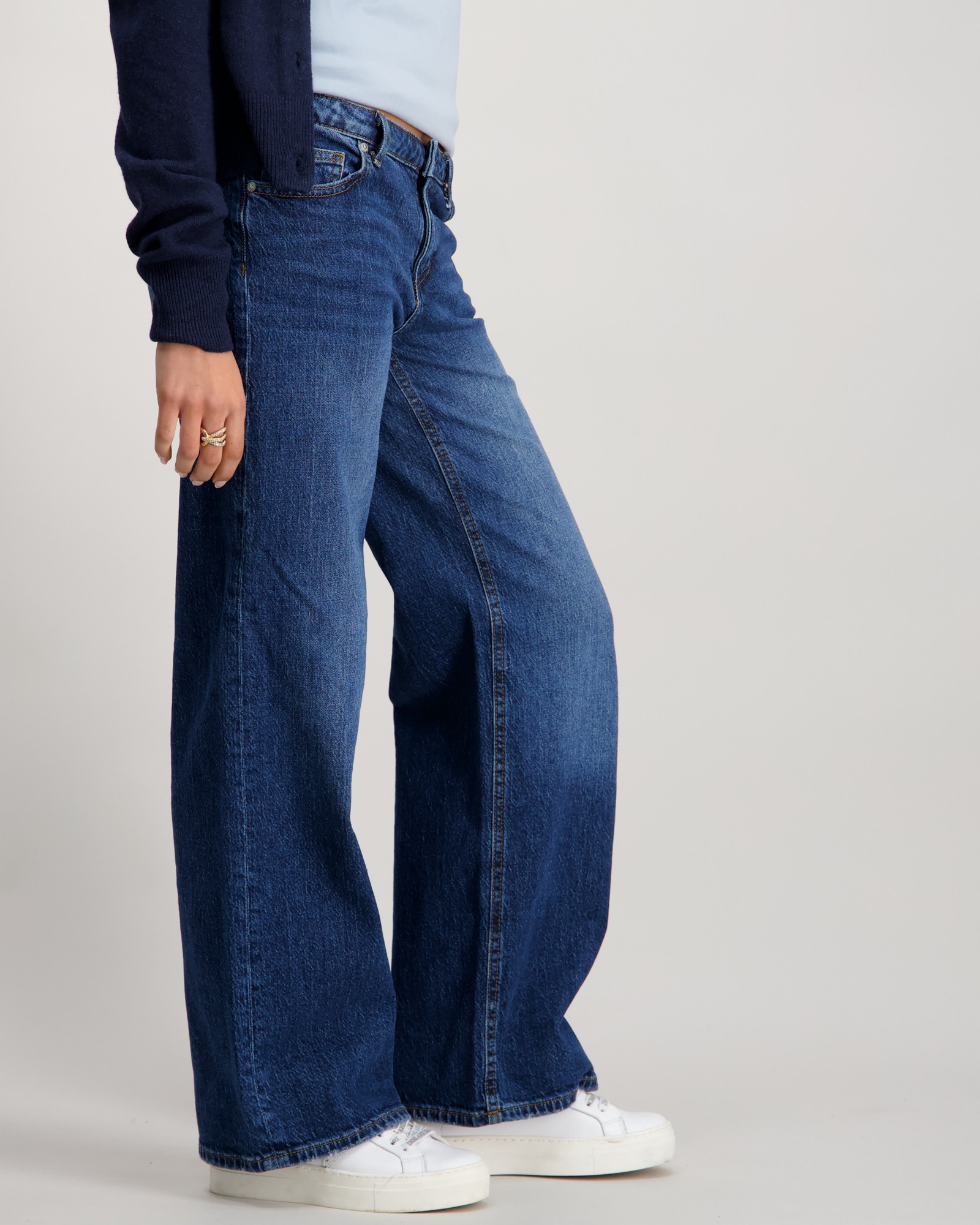 VERO MODA VMVANESSA LR WIDE JEANS Blau für Mädchen | Kids Brand Store