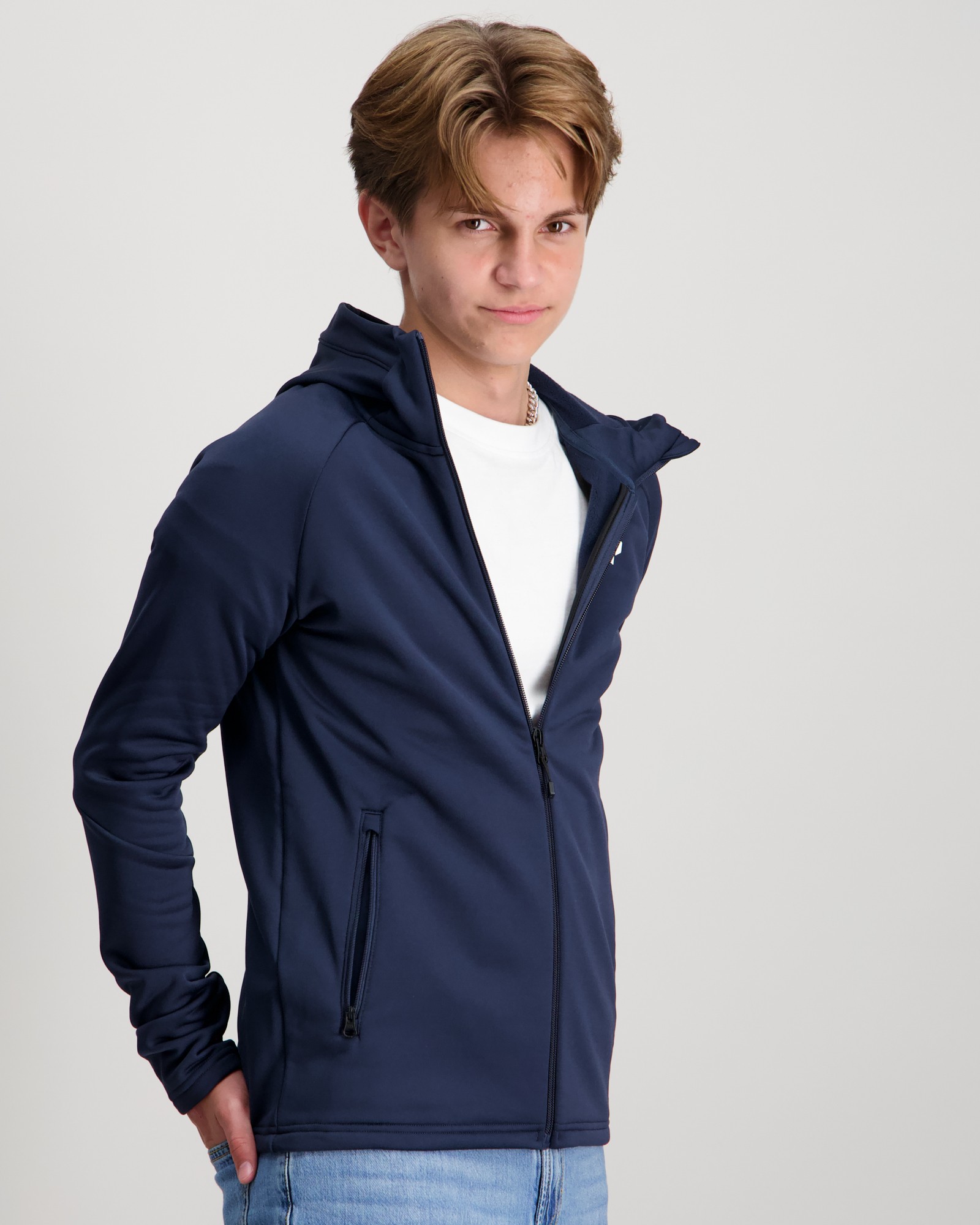 Peak Performance Jr Rider Essentials Zip Blå för Kille | Kids Brand Store
