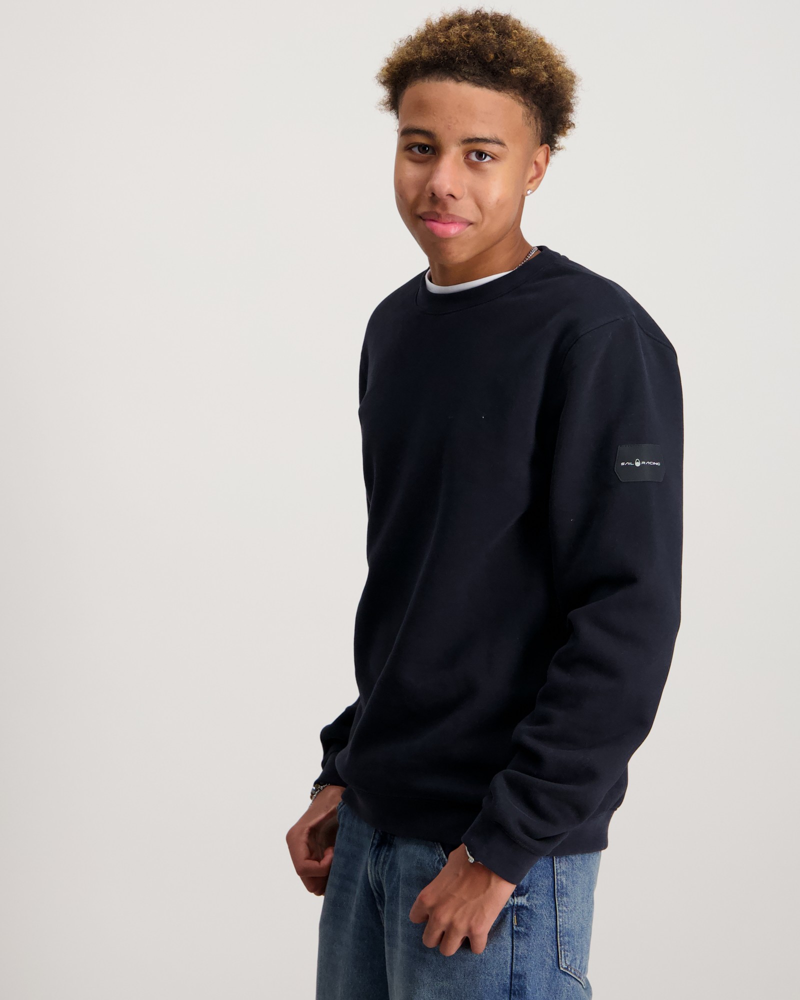 Sail Racing JR WAVE SWEATER Svart för Kille | Kids Brand Store
