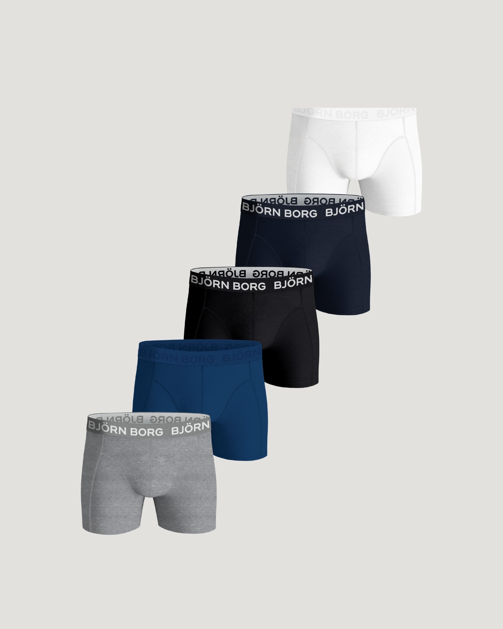 Björn Borg COTTON STRETCH BOXER 5p Mange til Gutt | Kids Brand Store