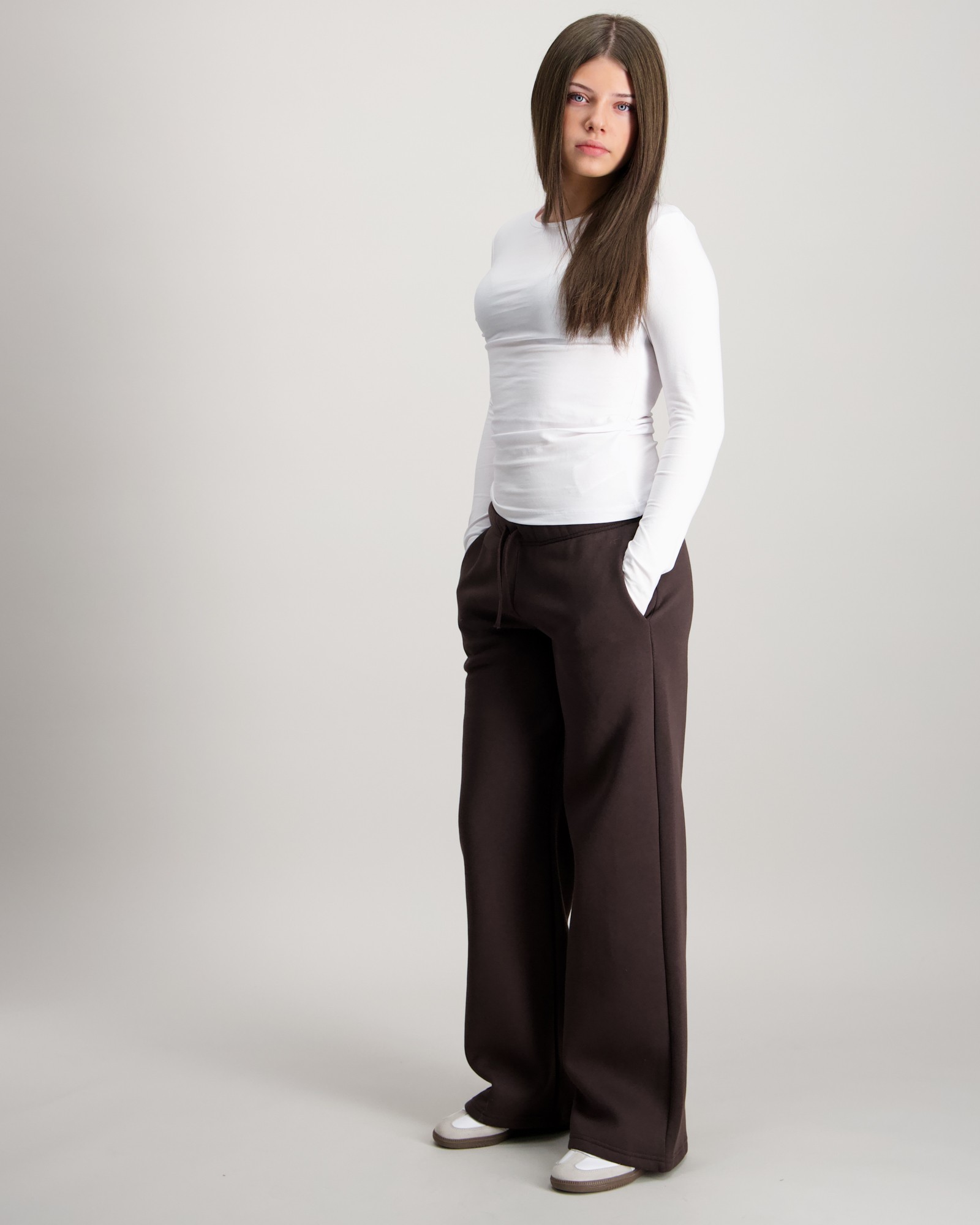 LMTD NLFBOVAS LS SHORT S TOP Valkoinen varten Tytöt | Kids Brand Store