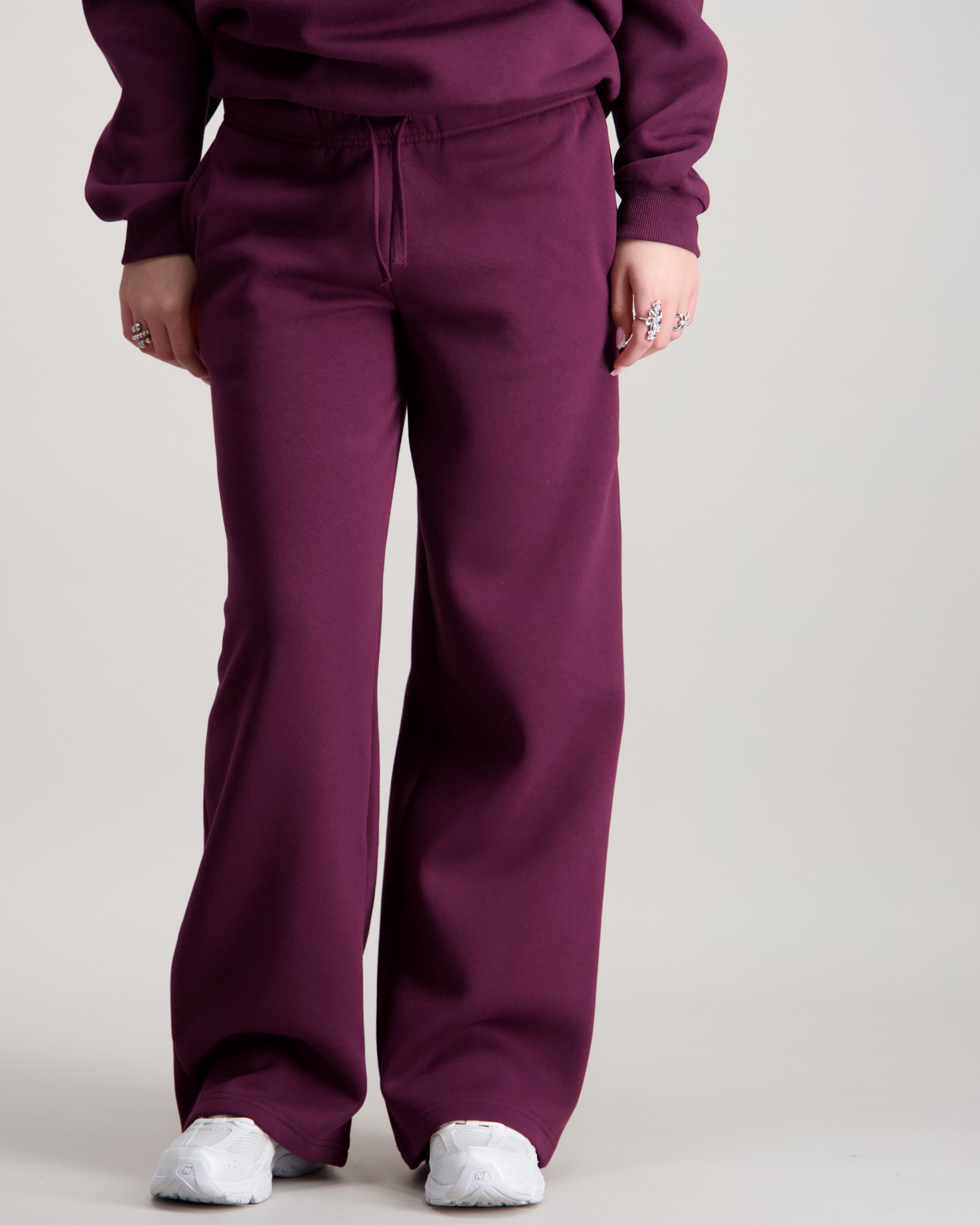 LMTD NLFRENAR LW BRU WIDE SWEAT PANT Violetti varten Tytöt | Kids Brand ...