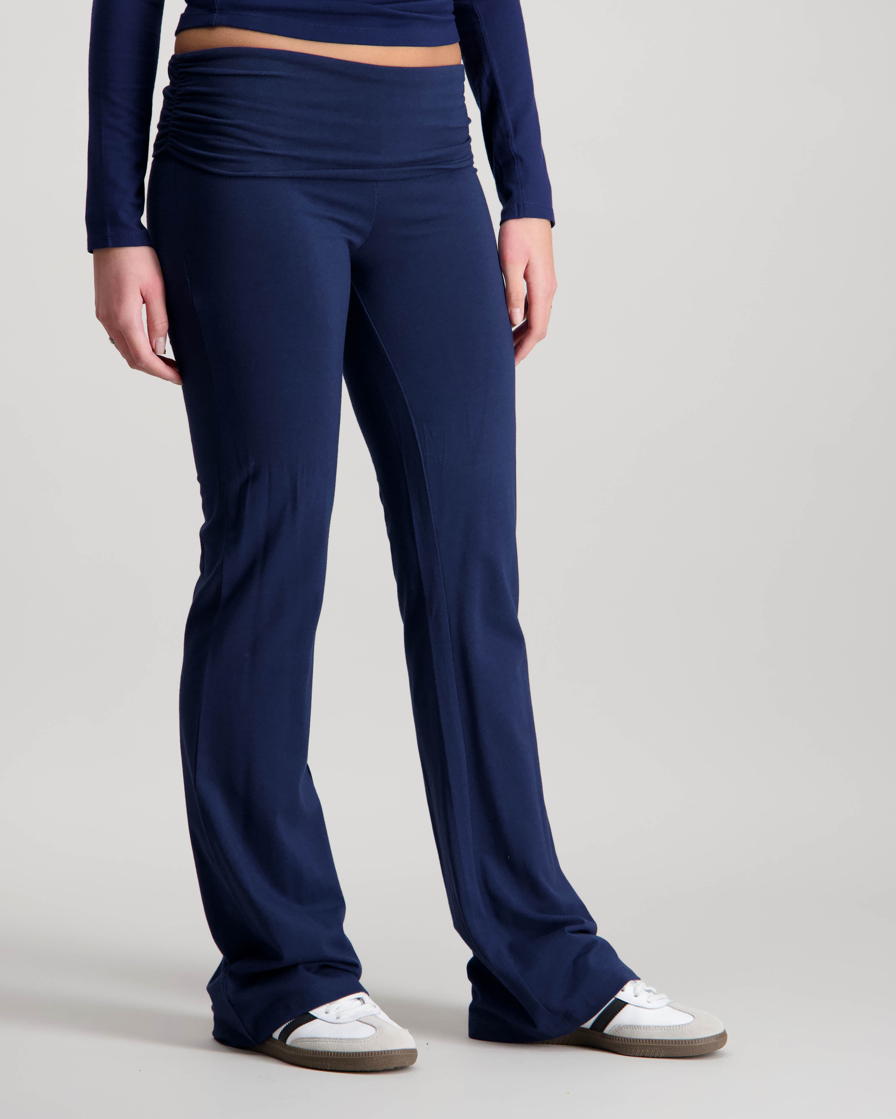 RYVLS Soft L/W Flare Leggings Blå för Tjej | Kids Brand Store