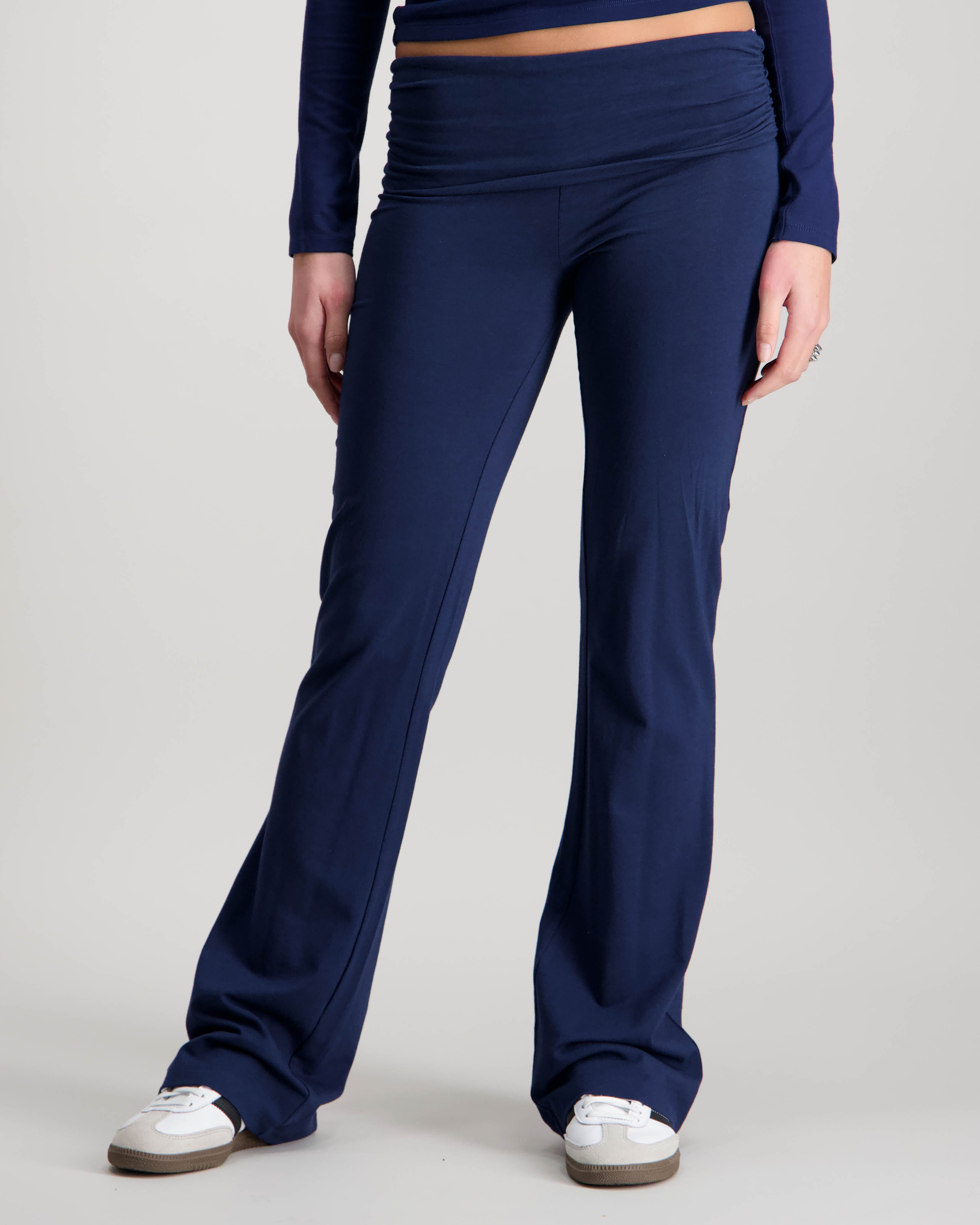 RYVLS Soft L/W Flare Leggings Blå för Tjej | Kids Brand Store