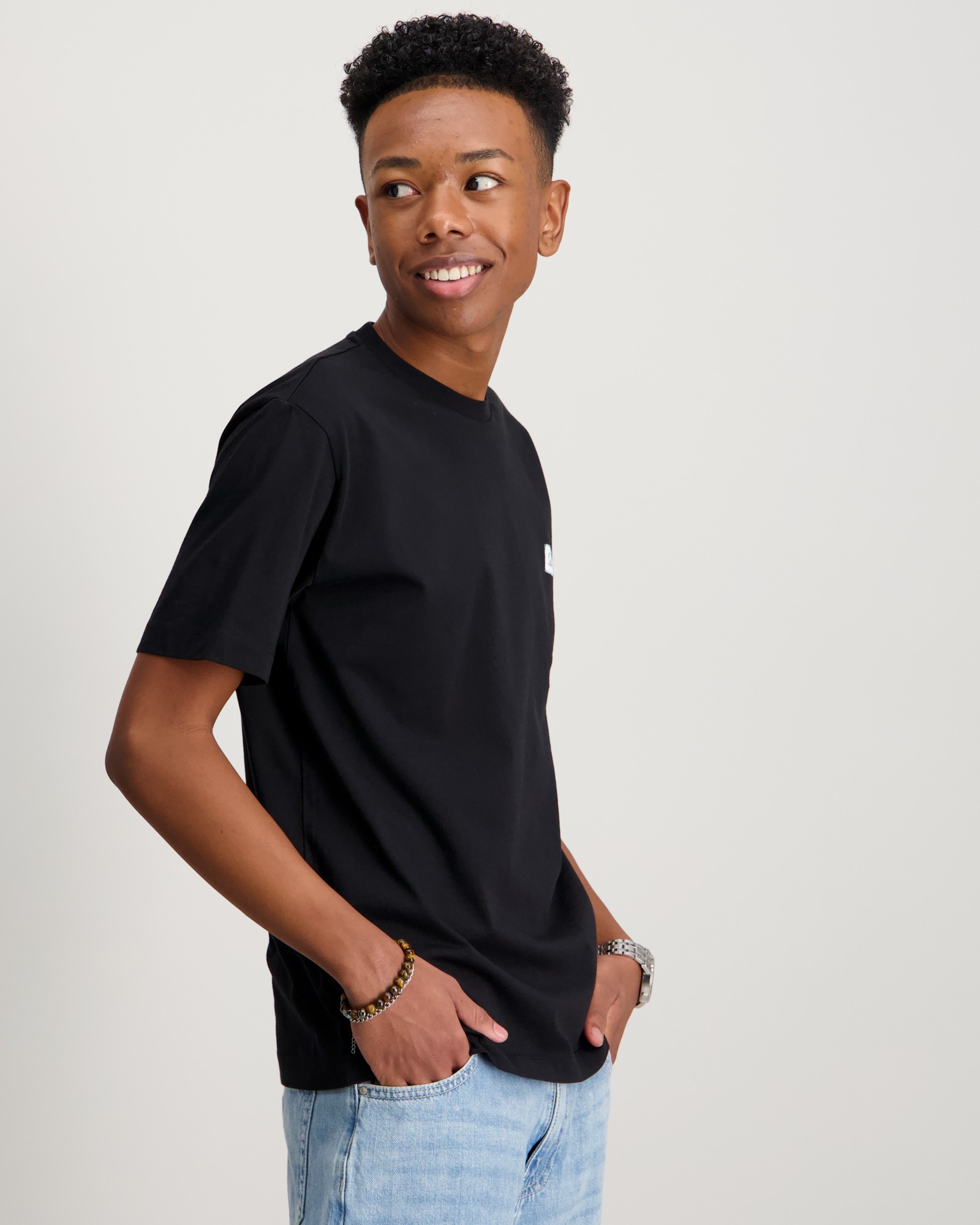 C.P. Company T-SHIRT SHORT SLEEVE Svart för Kille | Kids Brand Store