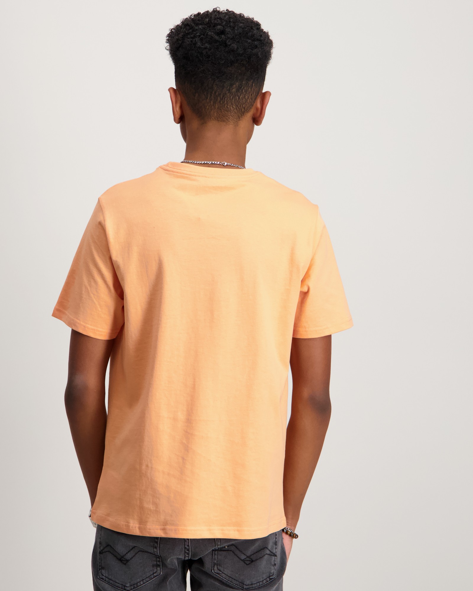 Polo Ralph Lauren Cotton Jersey Crewneck Tee Orange für Jungen | Kids ...