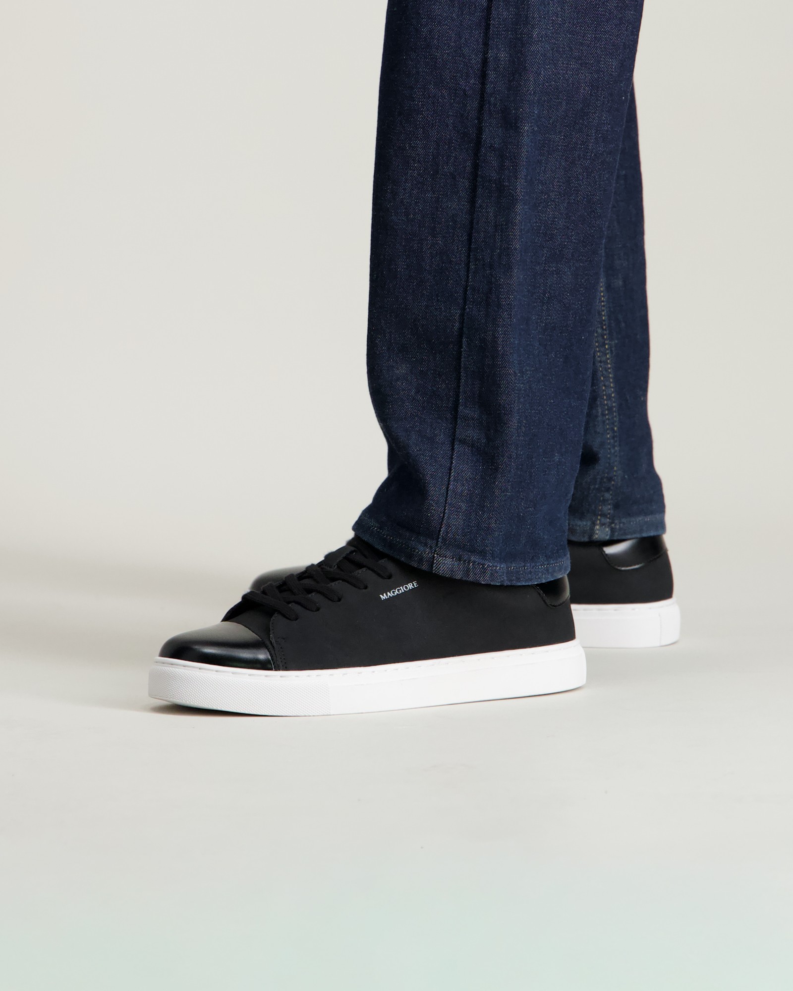 MAGGIORE Cap Toe Sneaker Musta varten Pojat | Kids Brand Store
