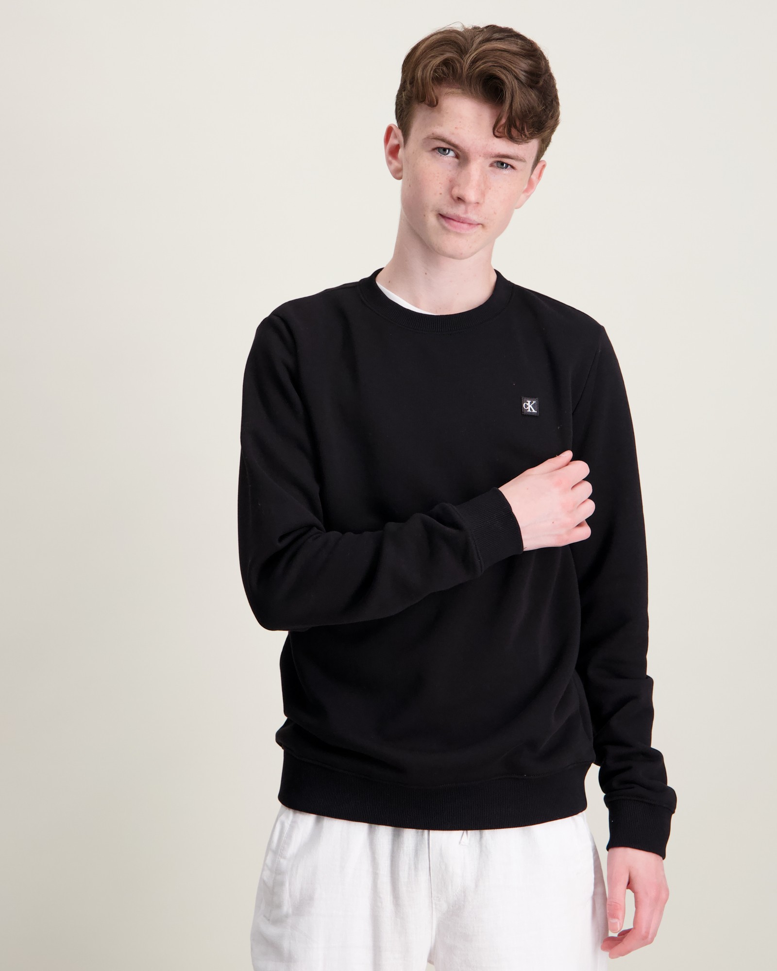Calvin Klein MINI BADGE CN Sort til Dreng | Kids Brand Store