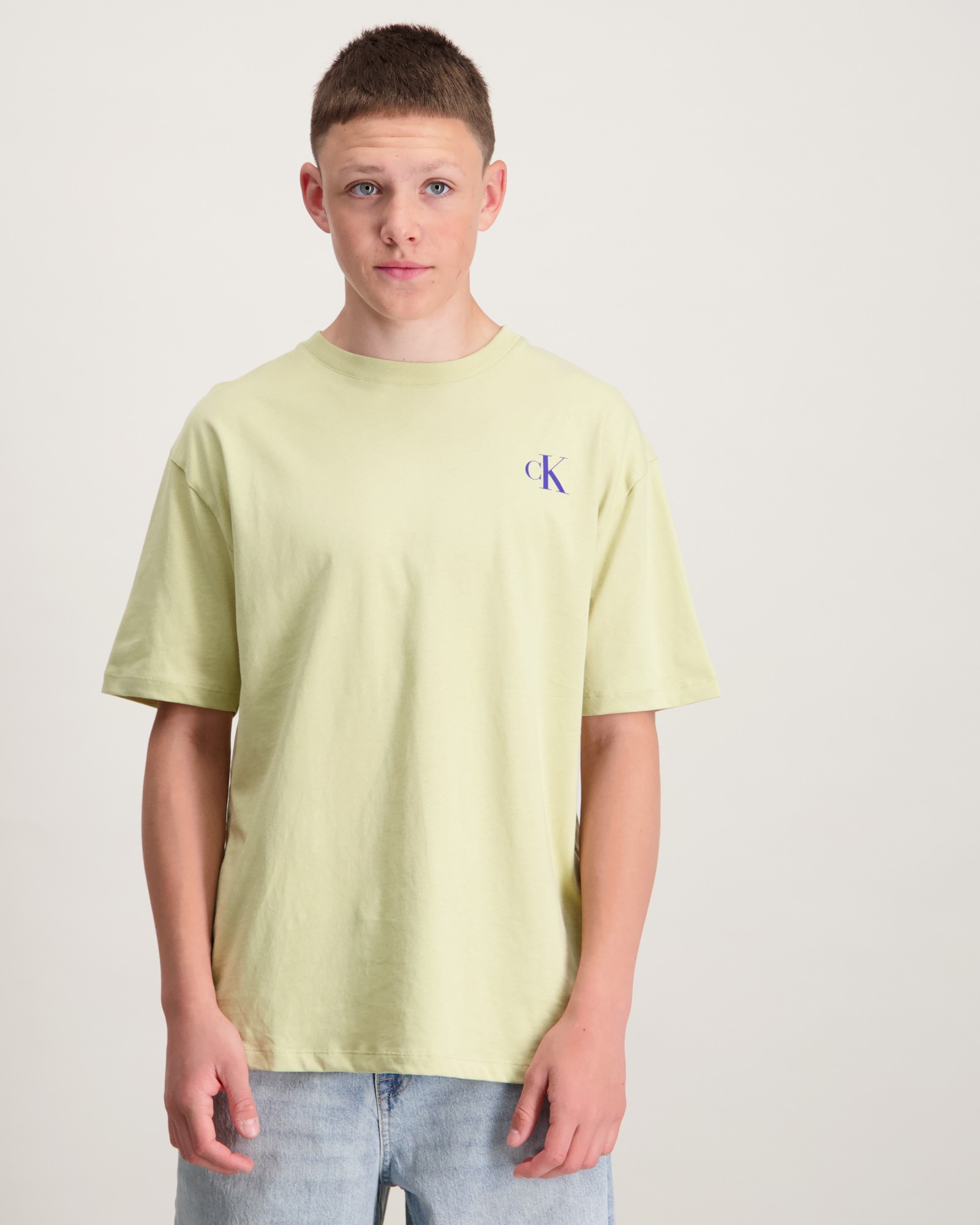 Calvin Klein BRIDGE SS T-SHIRT Grün für Jungen | Kids Brand Store
