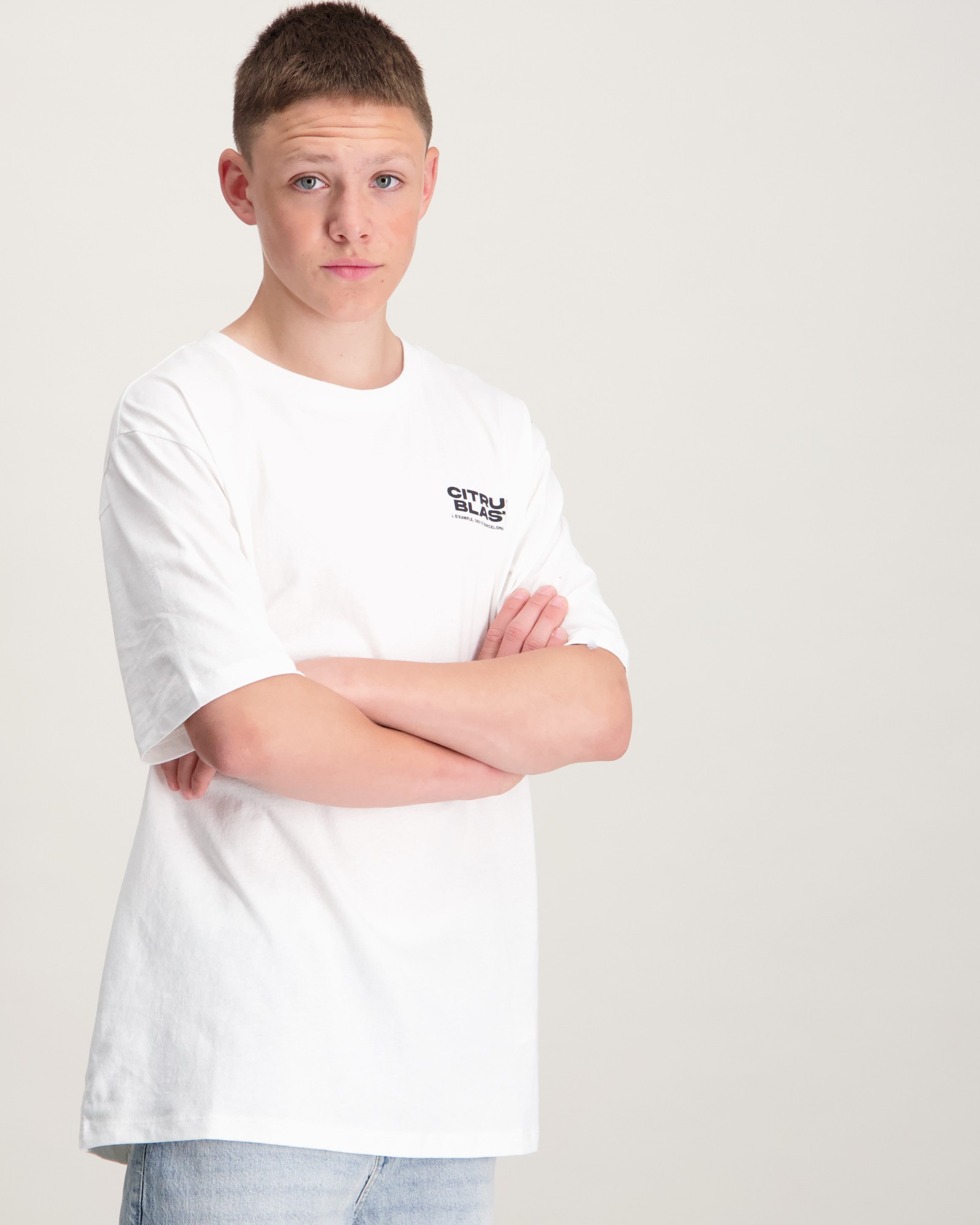 LMTD NLMBERCAN SS L TOP Weiß für Jungen | Kids Brand Store