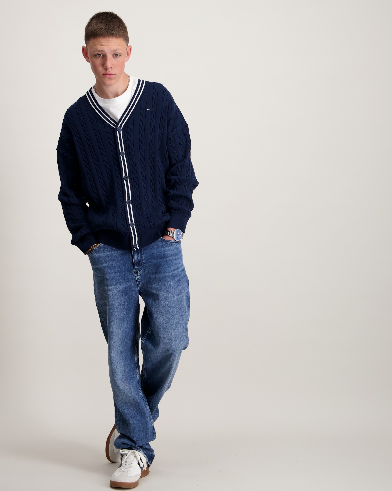 Tommy Hilfiger RELAXED AMERICANA MED JEANS Sininen varten Pojat | Kids ...